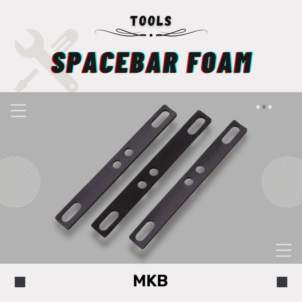 MKB Spacebar Foam For Mechanical Keyboard Space Bar Modification ...