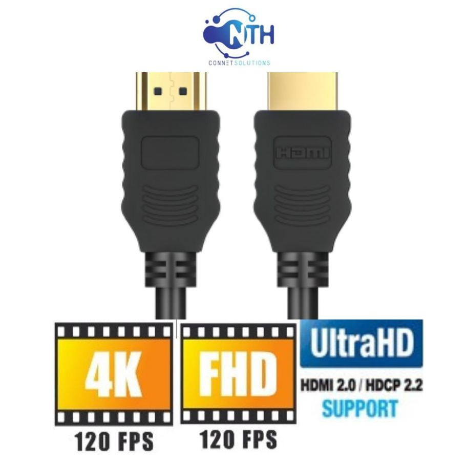 NTH High quality copper 4K 60Hz HDMI Cable Cooper 4K HDMI FULL Pins ...