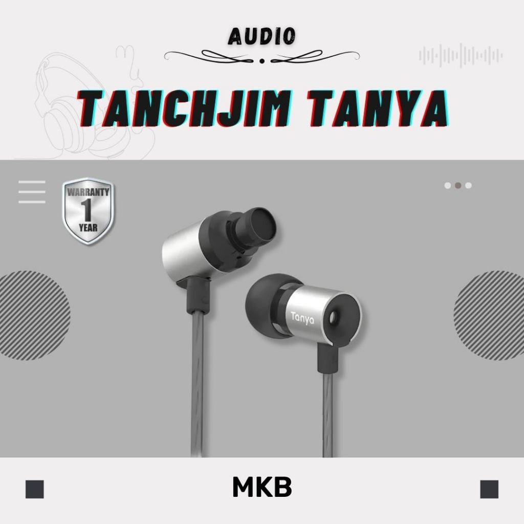 Tanchjim Tanya 7mm Micro Dynamic Driver Compact Design Hi-Fi Earbuds ...