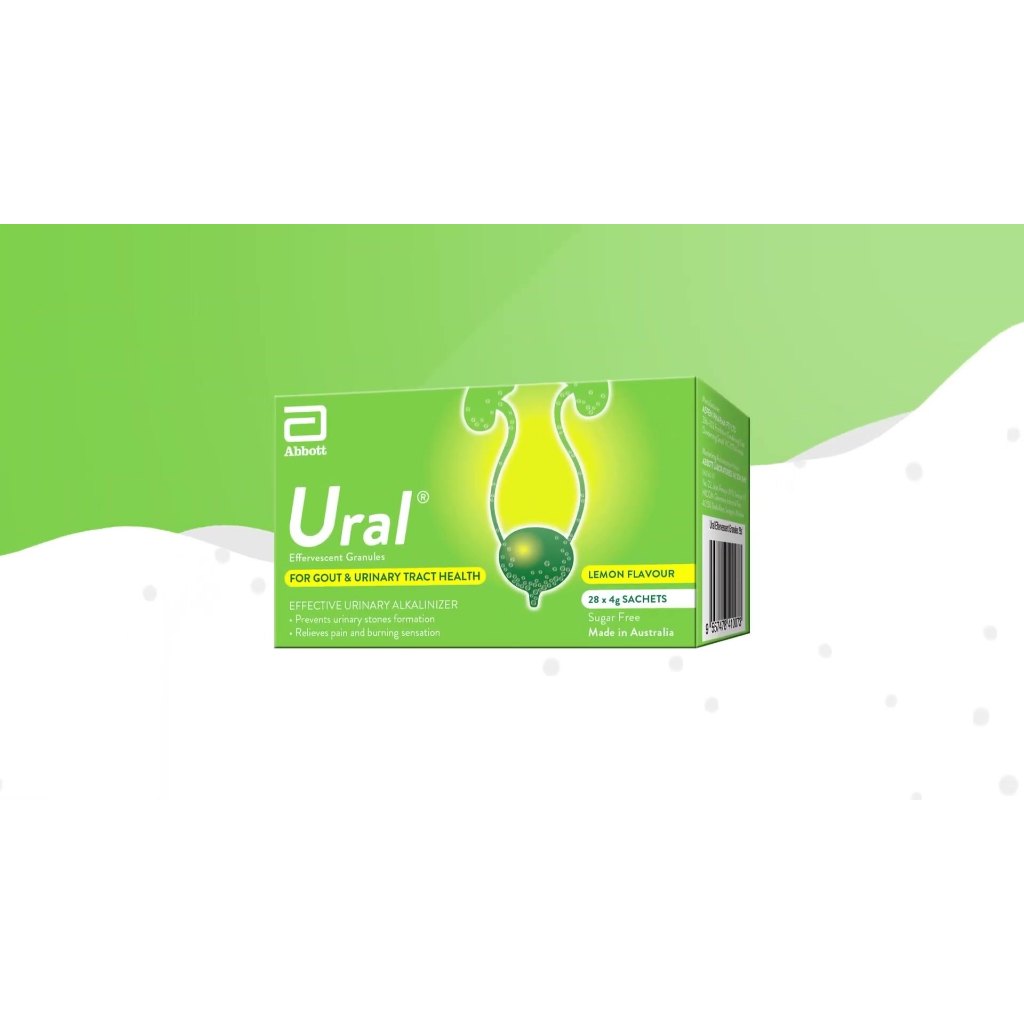 URAL EFFERVESCENT GRANULES LEMON FLAVOUR 28X4G SACHETS | Shopee Malaysia