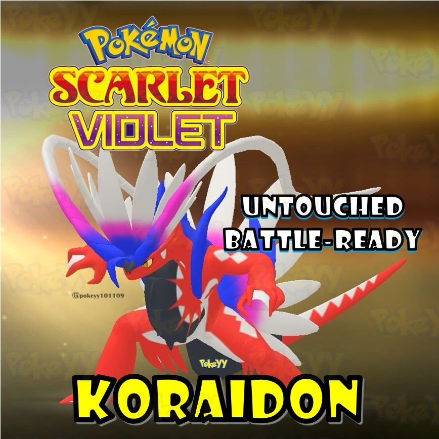 #1007 KORAIDON 故勒顿 | Pokemon Scarlet Violet | BSS / VGC / Raid ...