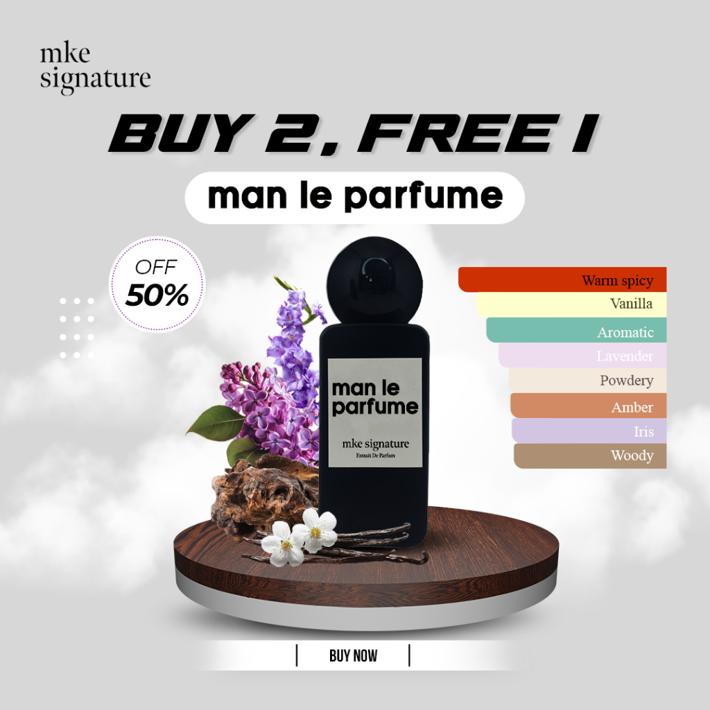 MAN LE PARFUM Perfume by Mke Signature 30ML (Extrait de Parfum ...