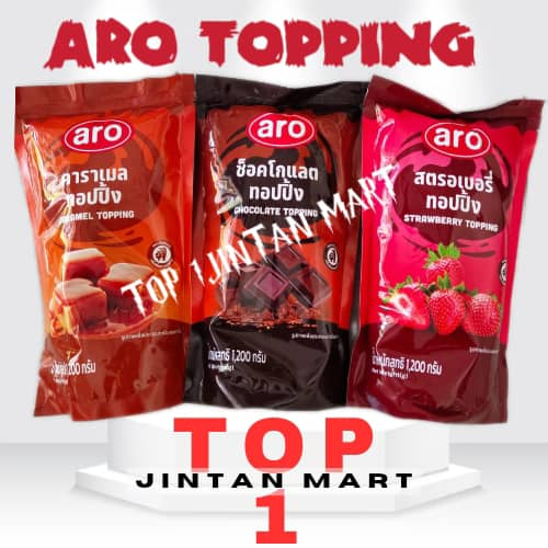 Aro Caramel / ARO Chocolate / ARO Strawberry ARO TOPPING /Topping ...