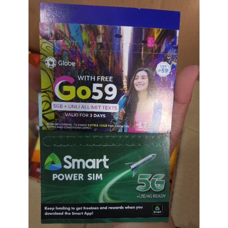 🇵🇭 Mobile Simcard Globe/Smart | Shopee Malaysia