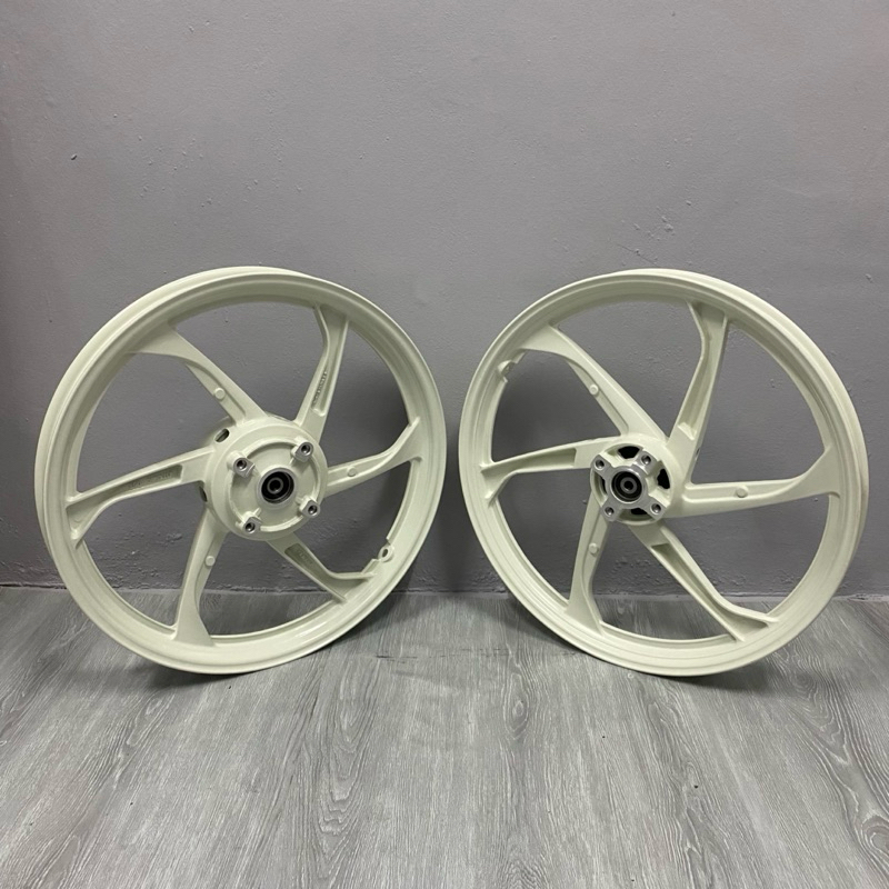 Y125Z Y125ZR LC135 5 SPEED LC135 V8 LC135 FI SPORT RIM ENKEI FULL COP 6 BATANG 6L (1.40/1.60 ...