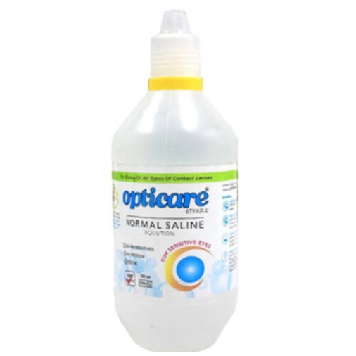 Opticare Sterile Normal Saline Solution 500ML | Shopee Malaysia