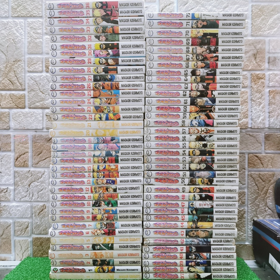 PRELOVED 』Komik "Naruto" 1-72 FULLSET TAMAT (Comics House) Karya Masashi Kishimoto Manga Comic ...