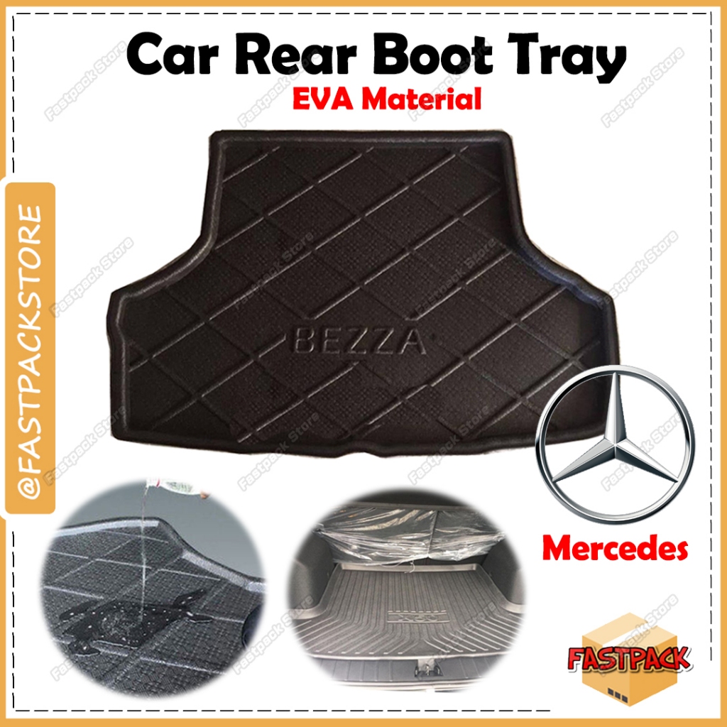 For MERCEDES EVA Copolymer EVA Boot Tray Luggage Cargo Reusable Rear ...