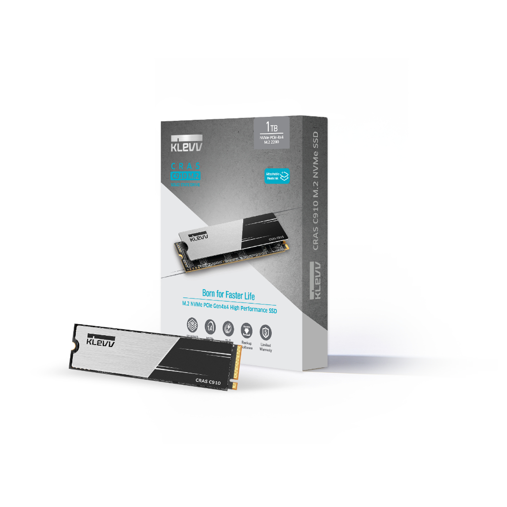 (READY STOCK) KLEVV CRAS C910 1TB M.2 NVMe PCIe Gen4x4 Solid State ...