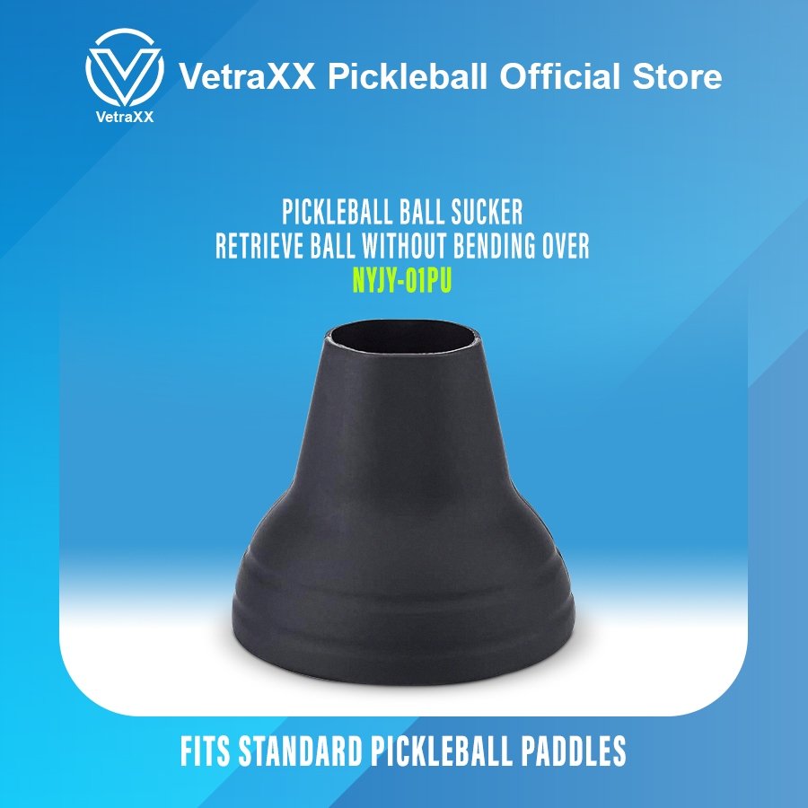 VetraXX Pickleball Ball Retriever Ball Sucker Picker Upper Pickle Ball ...