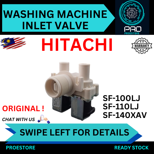 Pam Air Masuk Mesin Basuh (ORIGINAL) HITACHI SF-100LJ SF-110LJ SF ...