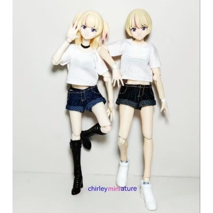 Female action figure clothes 1/12 / 3ms / Figma / Bodychan / Manatee ...