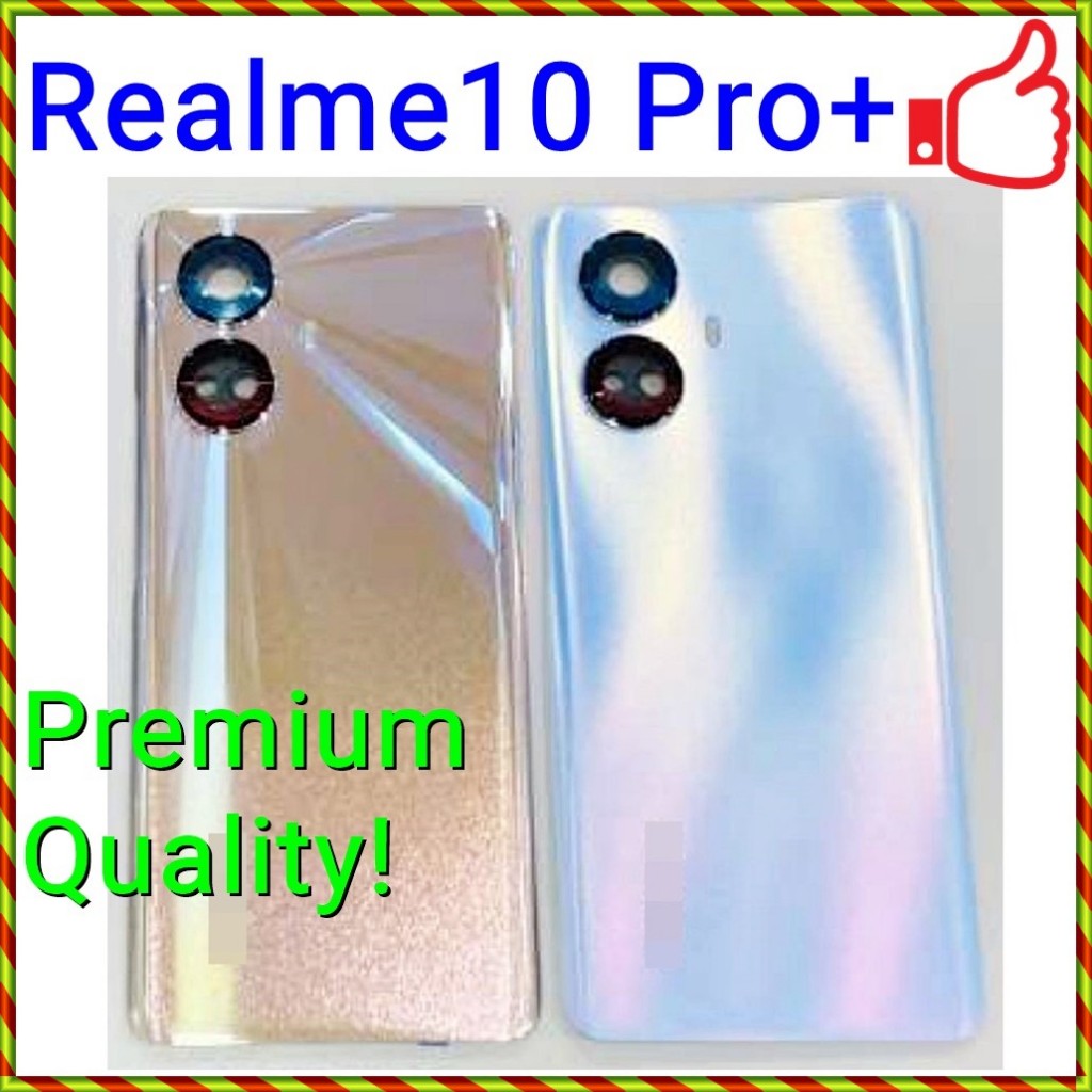 (3 Colors) NEW ORI Back Battery Camera Glass Cover Housing for Realme ...