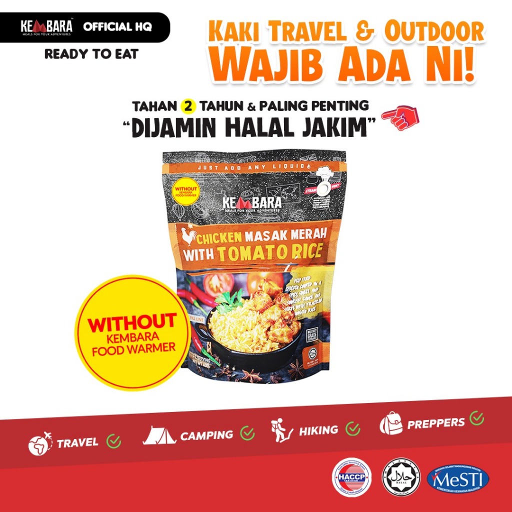 1 Carton Chicken Masak Merah with Tomato Rice (10 packs) | Shopee Malaysia