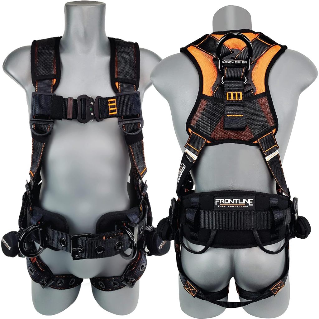 FRONTLINE FALL PROTECTION Harnesses + D-Ring+ Multiple Styles + OSHA ...