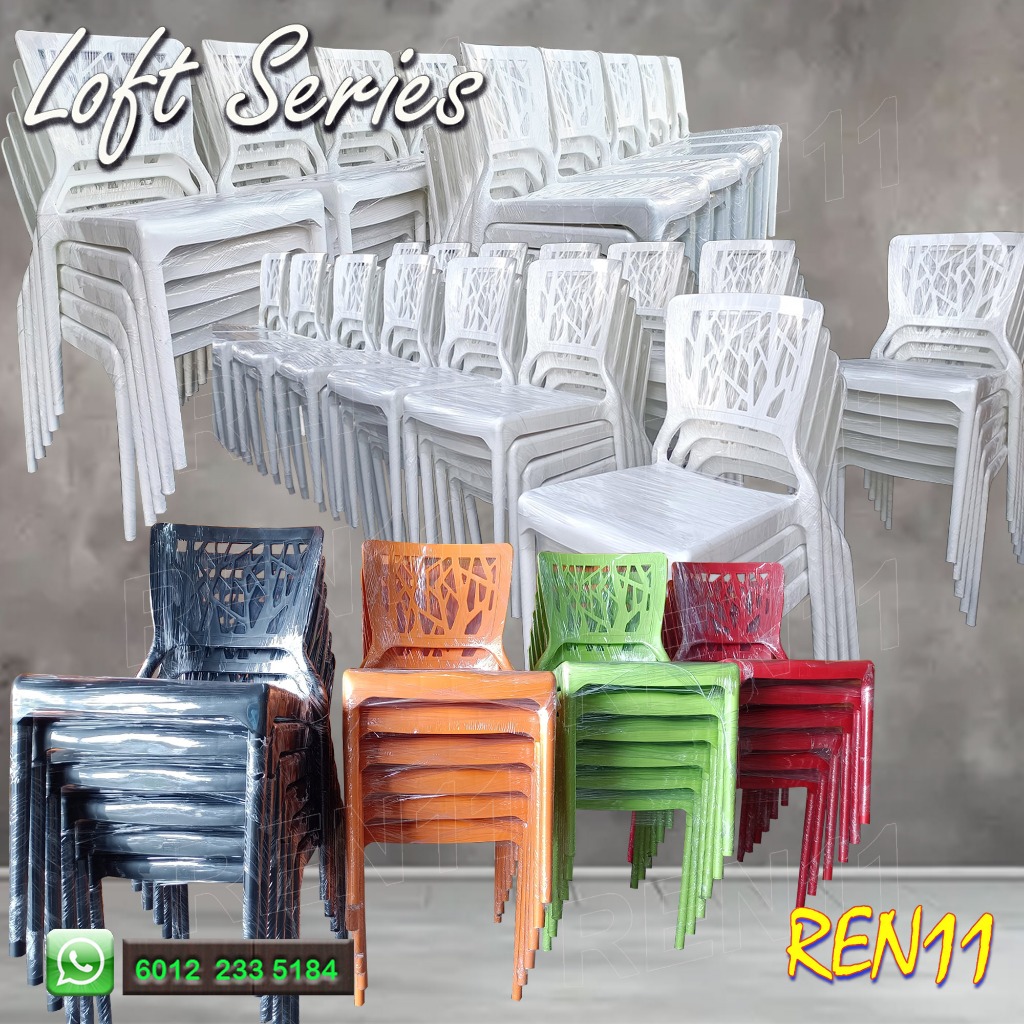 3v Plastic Chair,kerusi makan ,Cafe Chair,Dining Chair,Dining Furniture ...