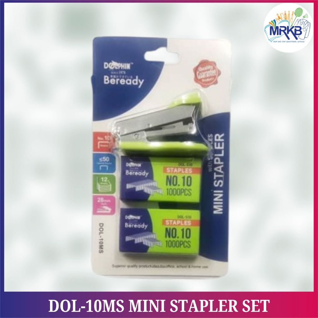 DOL-10MS MINI STAPLER SET | Shopee Malaysia