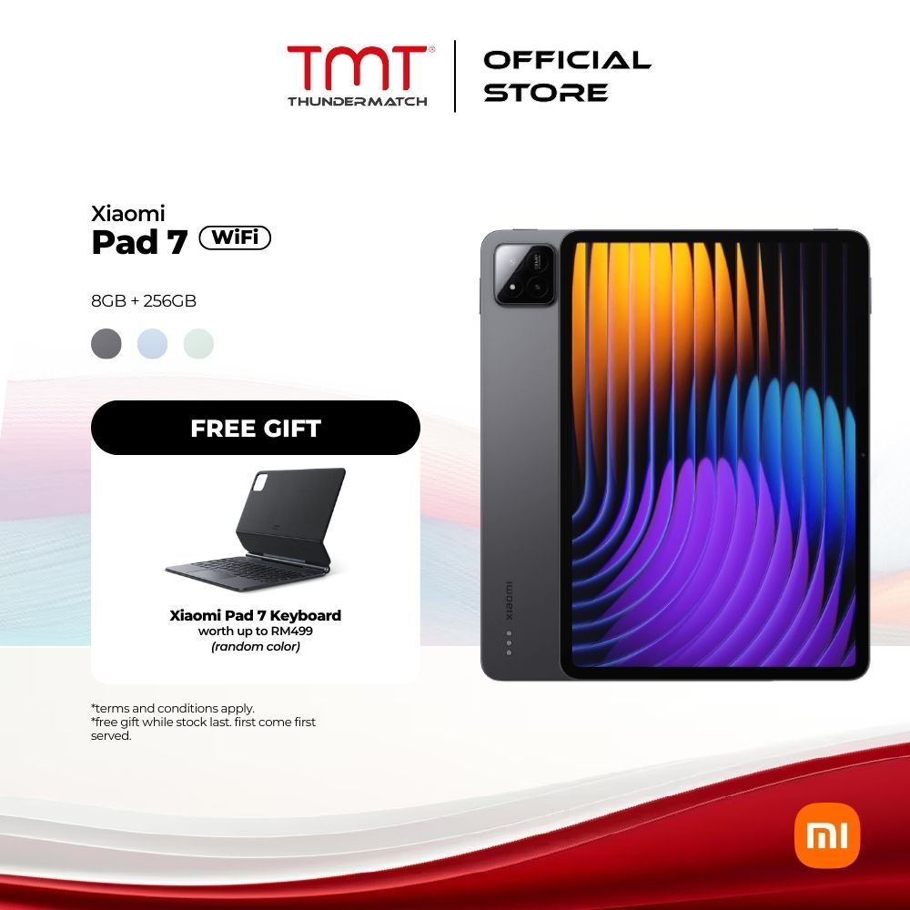 Xiaomi Pad 7 WiFi Tablet (8GB RAM + 256GB ROM) | Shopee Malaysia