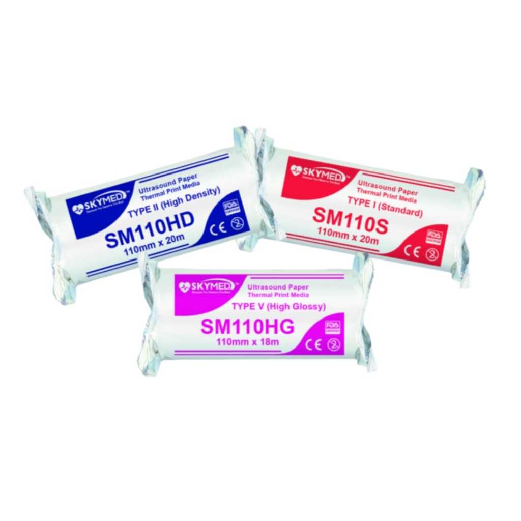 Skymed Ultrasound Paper (High Glossy) (5rolls/box) | Shopee Malaysia