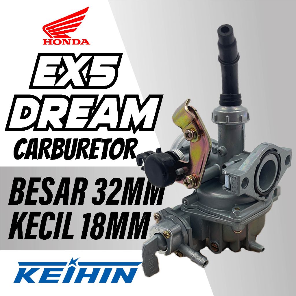 Carburetor Honda EX5 Dream / EX5 Old / EX5 Hi Power / EX5 Hp Honda Thailand | Shopee Malaysia