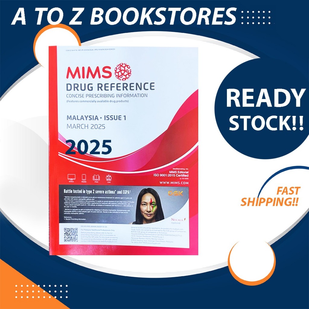 Mims Book, Drug Reference 2025 edition | Shopee Malaysia