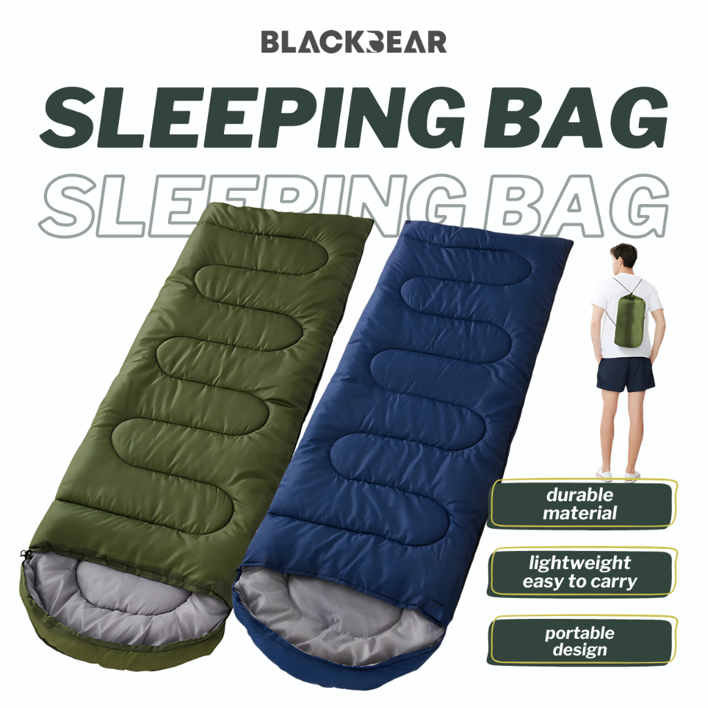 Camping Sleeping Bag Beg Tidur Water-Resistant Insulated Hiking Outdoor ...