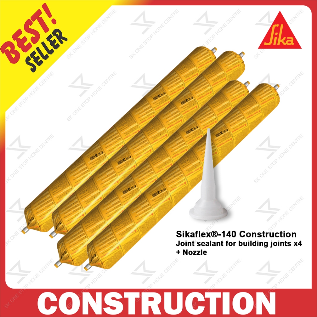 (Fresh Stock) SIKA® Sikaflex Construction PU Silicone AP Sealant For Building Joints (600ml ...