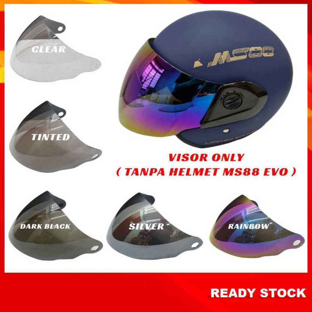 VISOR Helmet XDOT G518/G518B Blitz/MS88 EVO/MDH D2 D3/MDH VX/SWAN/LTD ...