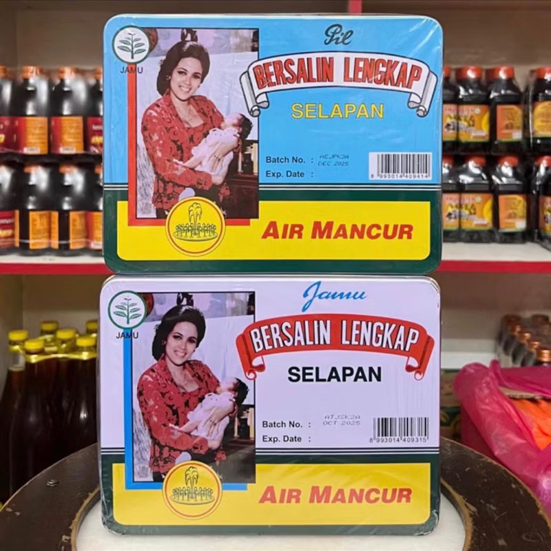 Original Air Mancur Set Bersalin Bersalin Lengkap Selapan Jamu ...