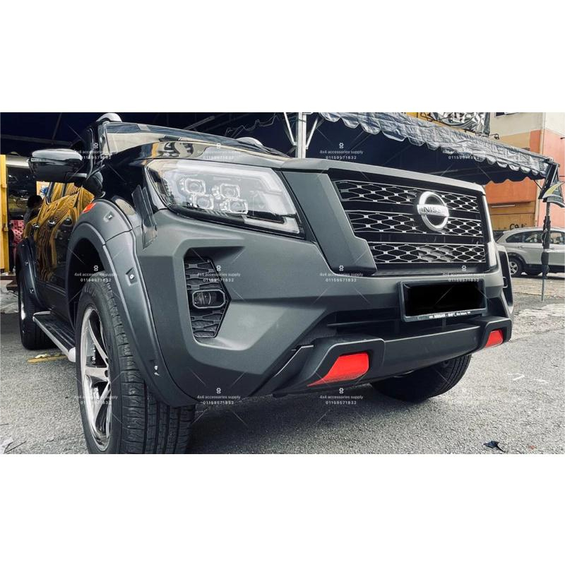 Nissan navara Np300 convert to navara pro 4x 2023 navara bumper grill ...