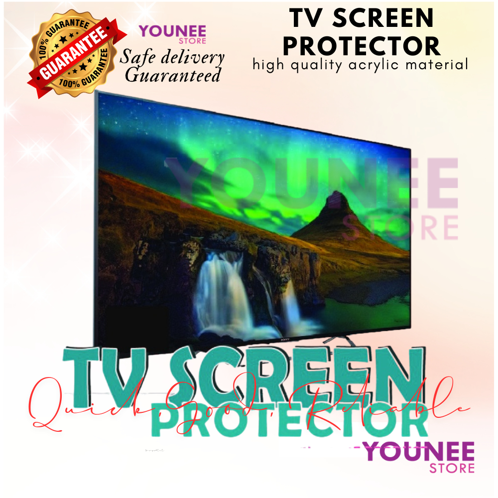 Tv screen protector, Tv protector, led protector, protect screen ...