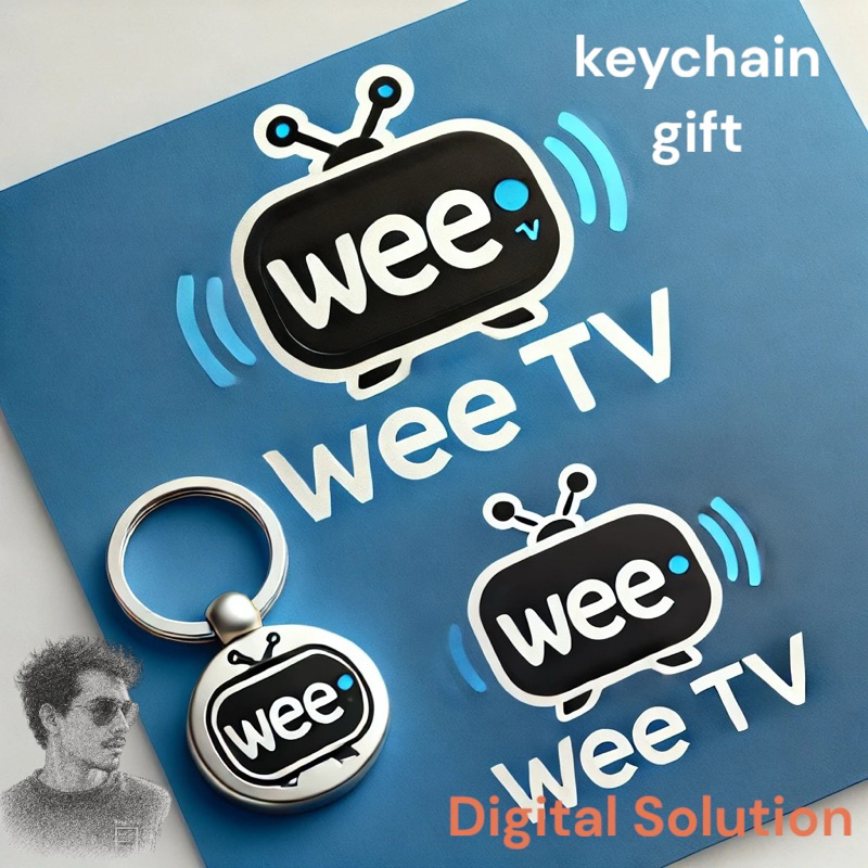 🔥 {𝙍𝙀𝘼𝘿𝙔 𝙎𝙏𝙊𝘾𝙆} Wee TV automotive keychain gift 🎁 | Shopee Malaysia