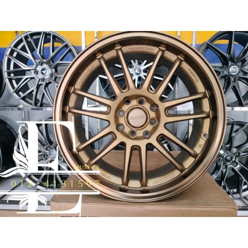NEW SPORT RIM 17 INCH RE30 RM1480 4PC ATIVA VIOS MYVI YARIS LIVINA ...