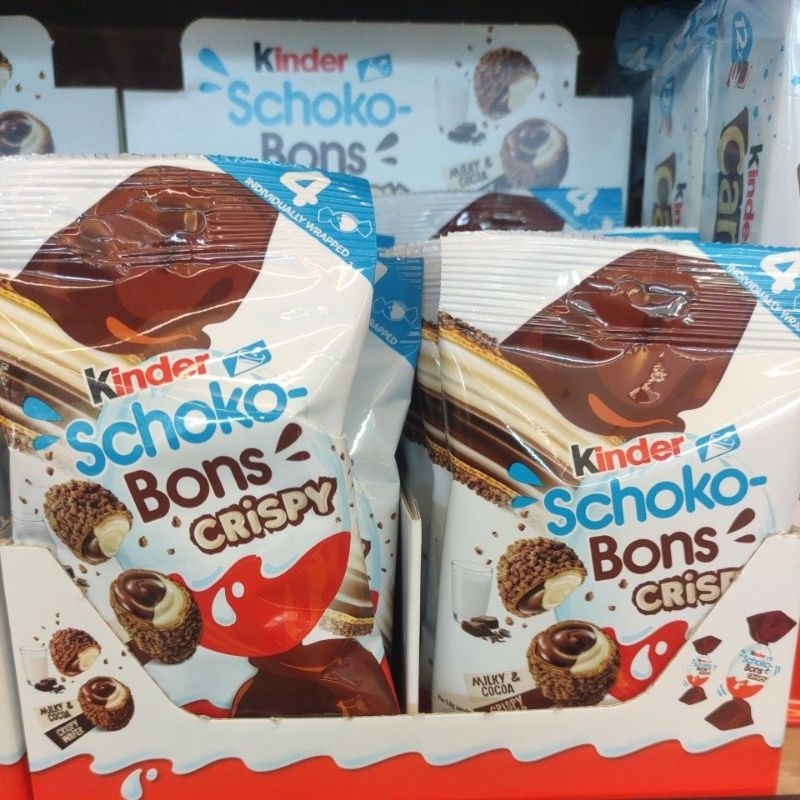 Kinder Schoko Bons Crips T4 (22.4gram) | Shopee Malaysia