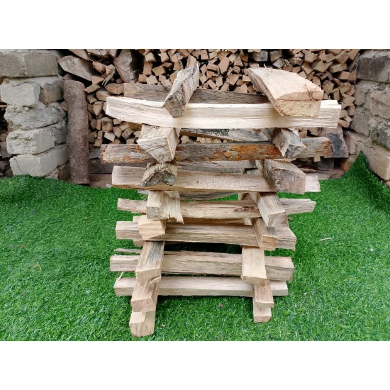 🔥 Kayu Api Getah Siap Potong 1 kg - Sesuai untuk BBQ & Camping! 🔥 kayu ...