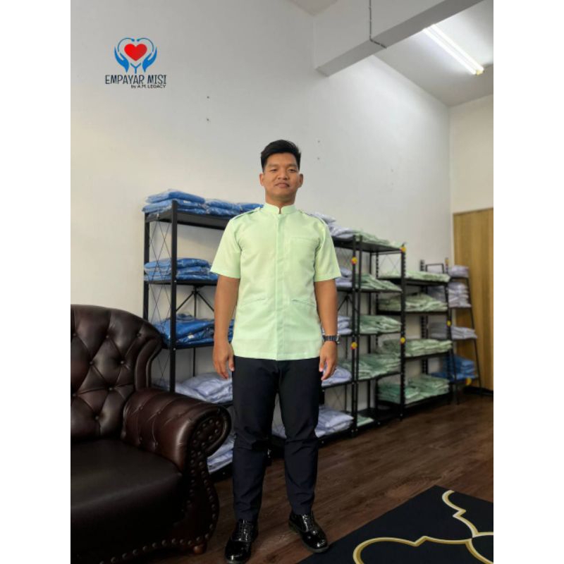 Uniform KLINIKAL MA ( LELAKI) READYMADE BY EMPAYAR MISI | Shopee Malaysia