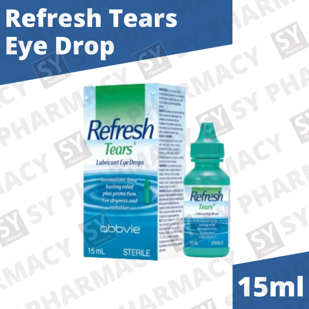 Refresh Tears Eye Drops 15ml/Buy 2 Free 1 (Exp: 09/2025) | Shopee Malaysia