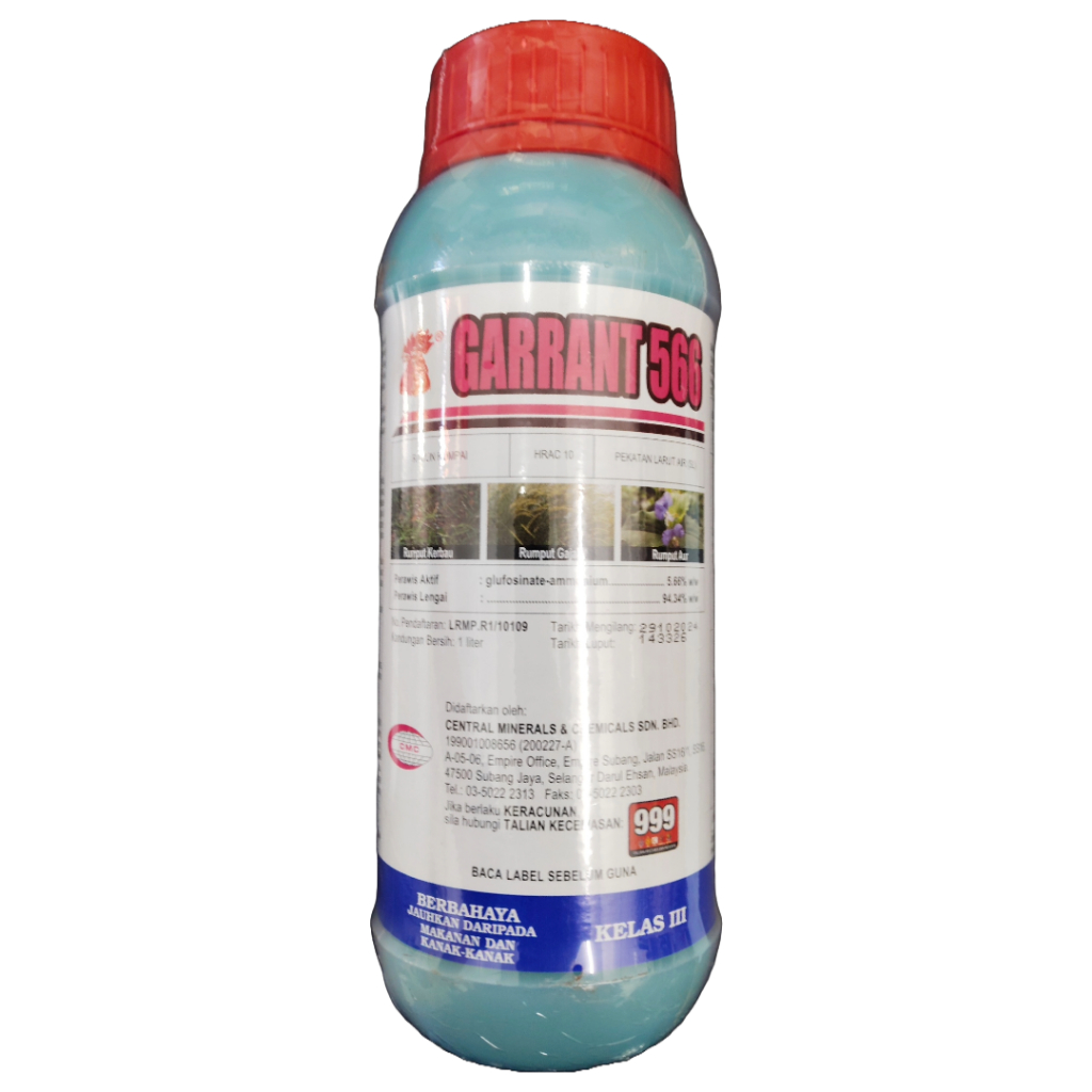 Garrant 566 Racun Rumput Cepat Mati Racun Kopi O Original Herbicide ...