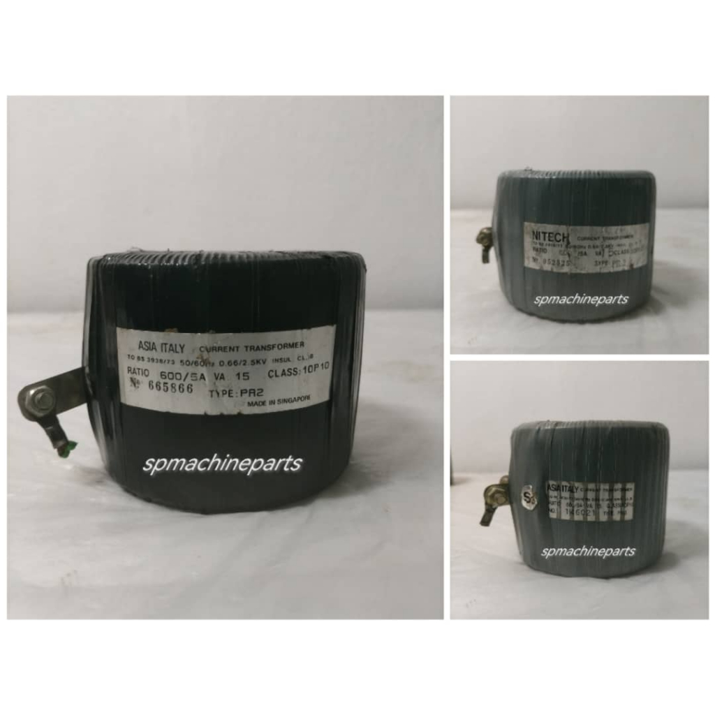 Current Transformer Class 10P10 Ratio 600/5A Protection CT | Shopee ...
