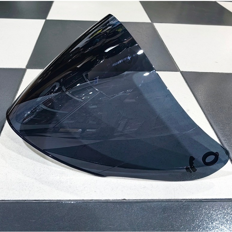 VISOR DARK SMOKE FOR HELMET KYT VENOM HELLCAT OPEN FACE DARD SMOKE ...