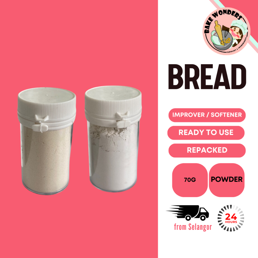 Bread Softener/ Bread Improver (60g/70g) Baking Bread Softener/Improver ...