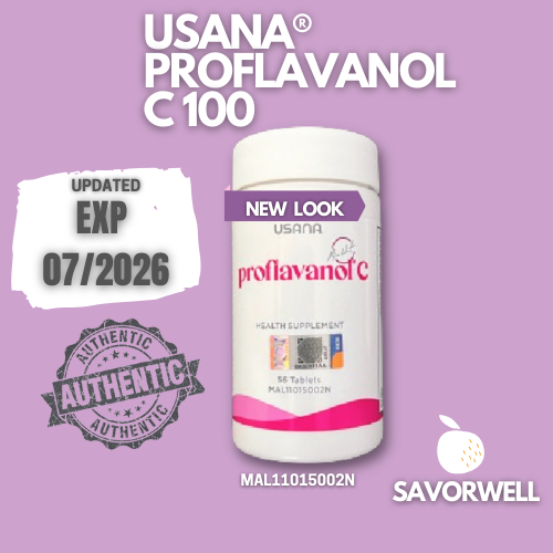 Usana Proflavanol C100 (Proflavanol C)葡萄籽精华C100 56 Tablets (MY ...