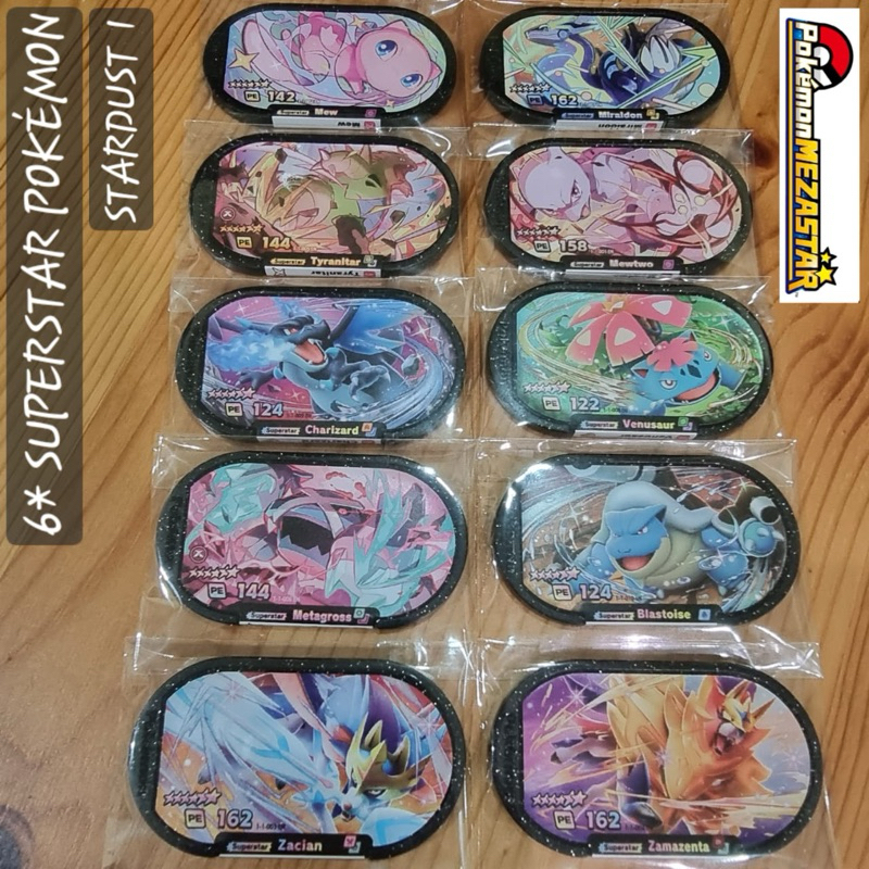 Pokemon Mezastar Stardust 1 (Original English Version) - 6 Stars Meza ...