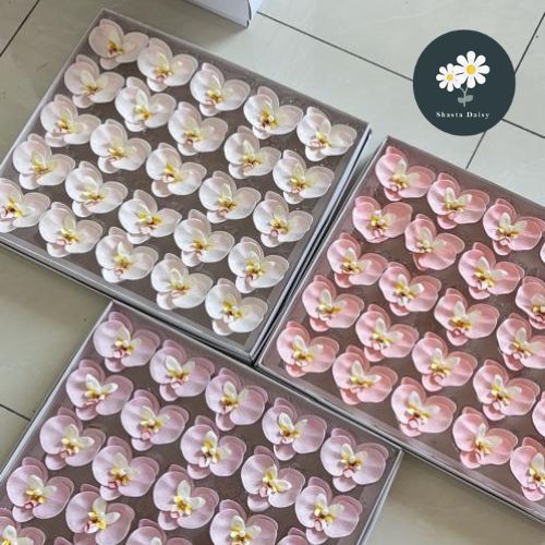 Per Pcs Butterfly Orchid/ Orchid Soap Flower Bunga Anggerik Sabun ...