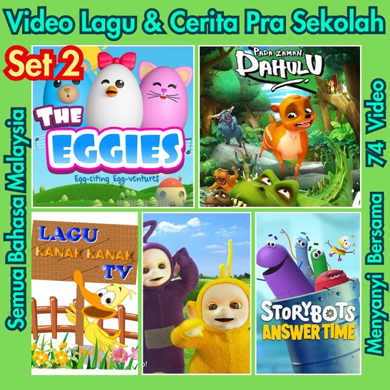 PRASEKOLAH CARTOON COLLECTION | KOLEKSI VIDEO BUDAK | PENDRIVE KARTUN KANAK KANAK | VOL 4C ...