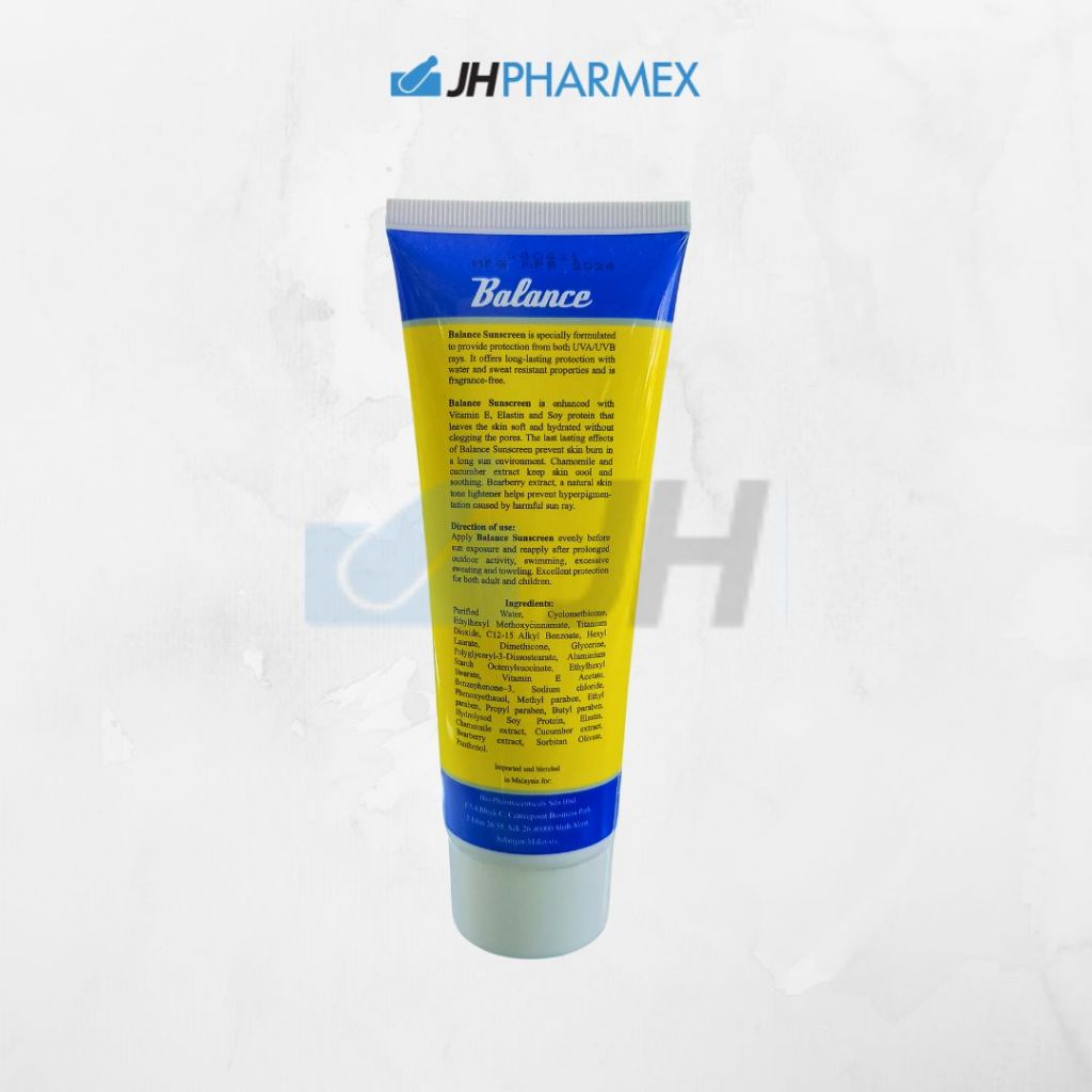 Balance Sunscreen SPF 35 - 100gm | Shopee Malaysia
