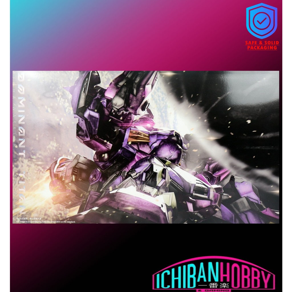 (READY STOCK) MECHA ARK MECHA WARRIOR 1/100 MODEL DOMINANT TITAN ...