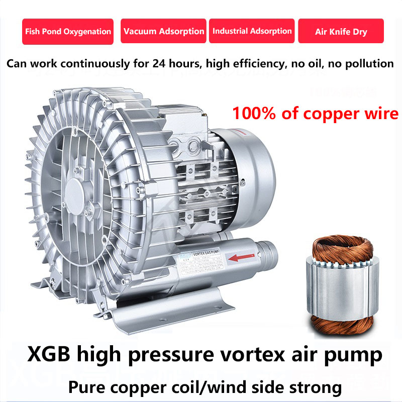 220V Pressure Vortex Fan Centrifugal Fan Industrial Powerful Blower ...