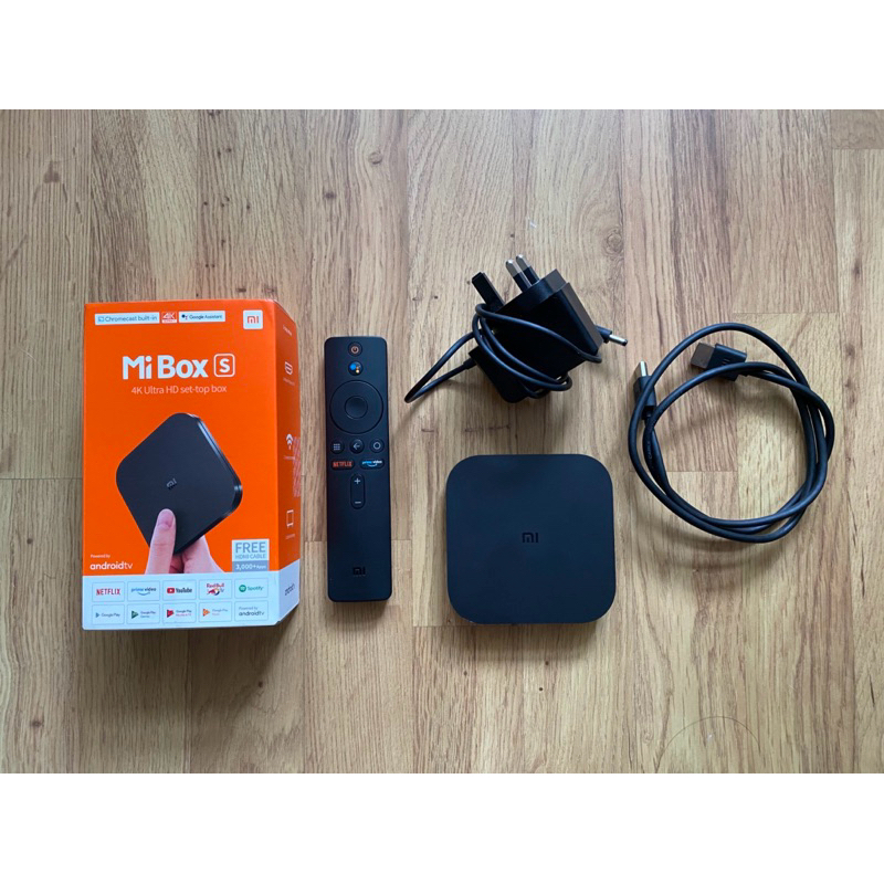 [XIAOMI] Mi Box S TV Android (Preinstall Movies Apps) English Version ...