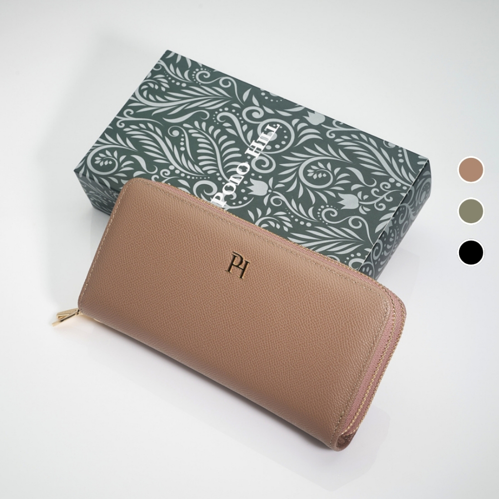 POLO HILL Ladies Simple Long Zip Purse PLWS-LW201/202 | Shopee Malaysia